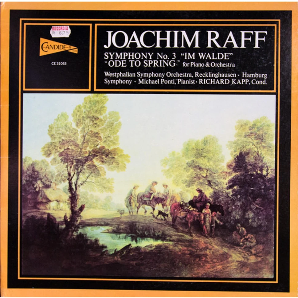 Joseph Joachim Raff: Westfälisches Sinfonieorchester • Hamburger ...