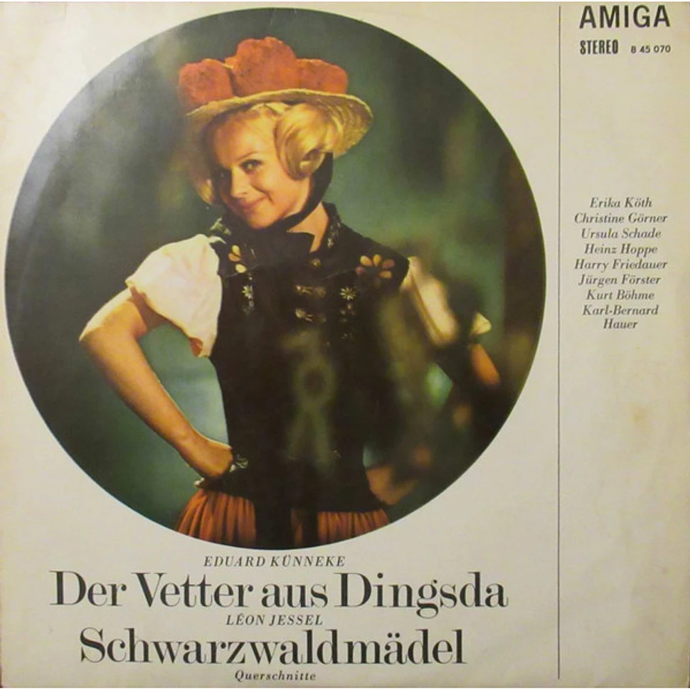 Eduard Künneke / Léon Jessel, Erika Köth, Christine Görner, Ursula ...