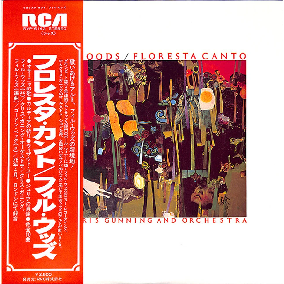 Phil Woods With The Chris Gunning Orchestra - Floresta Canto - Vinyl LP ...