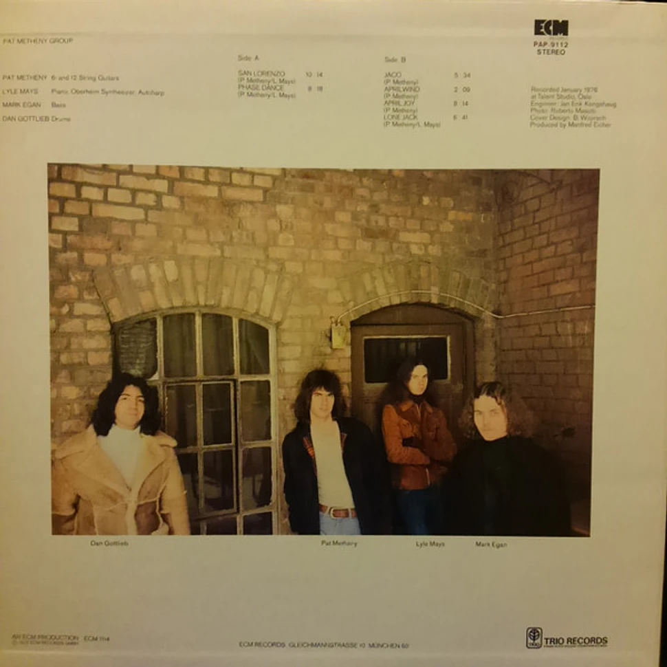 Pat Metheny Group - Pat Metheny Group - Vinyl LP - 1978 - JP - Original ...