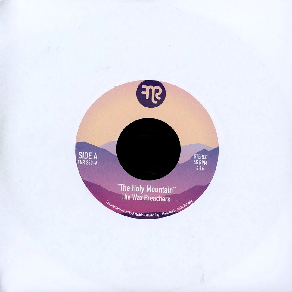 The Wax Preachers - The Holy Mountain / Sun Trap - Vinyl 7" - 2025 - US ...
