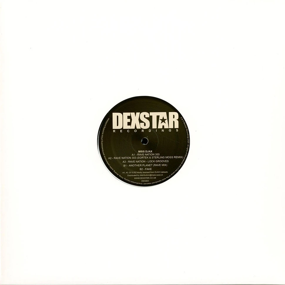 Miss Djax - Rave Nation 303 2025 White Vinyl Edition Repress - Vinyl 12 ...