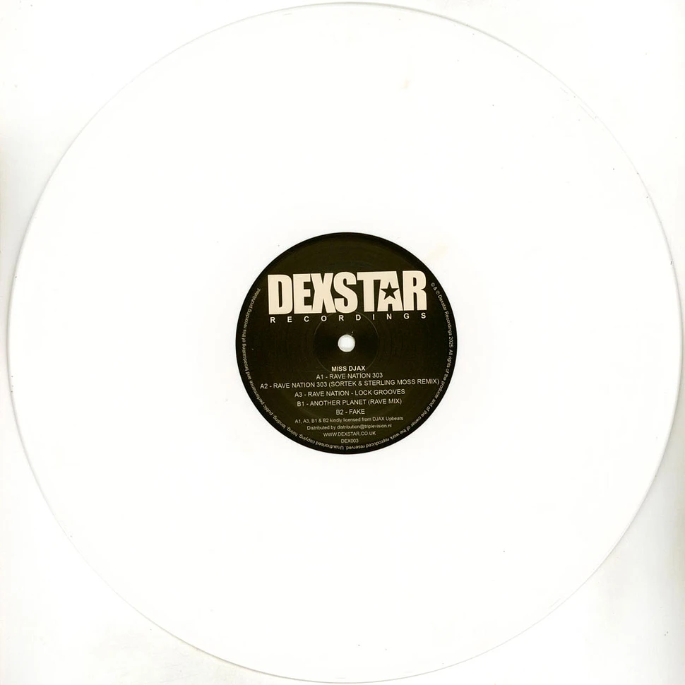 Miss Djax - Rave Nation 303 2025 White Vinyl Edition Repress - Vinyl 12 ...