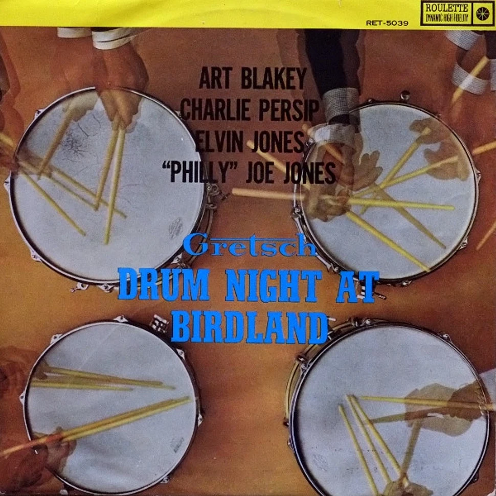 Art Blakey, Charlie Persip, Elvin Jones, "Philly" Joe Jones - Gretsch ...