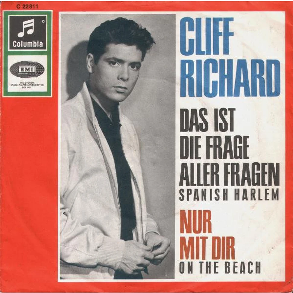 Cliff Richard - Das Ist Die Frage Aller Fragen / Nur Mit Dir - Vinyl 7 ...
