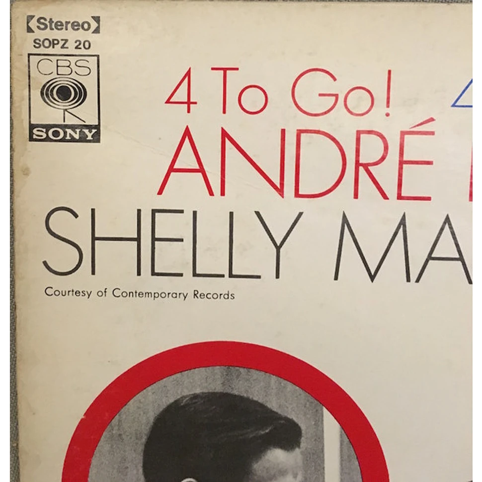 André Previn / Herb Ellis / Shelly Manne / Ray Brown - 4 To Go! - Vinyl ...