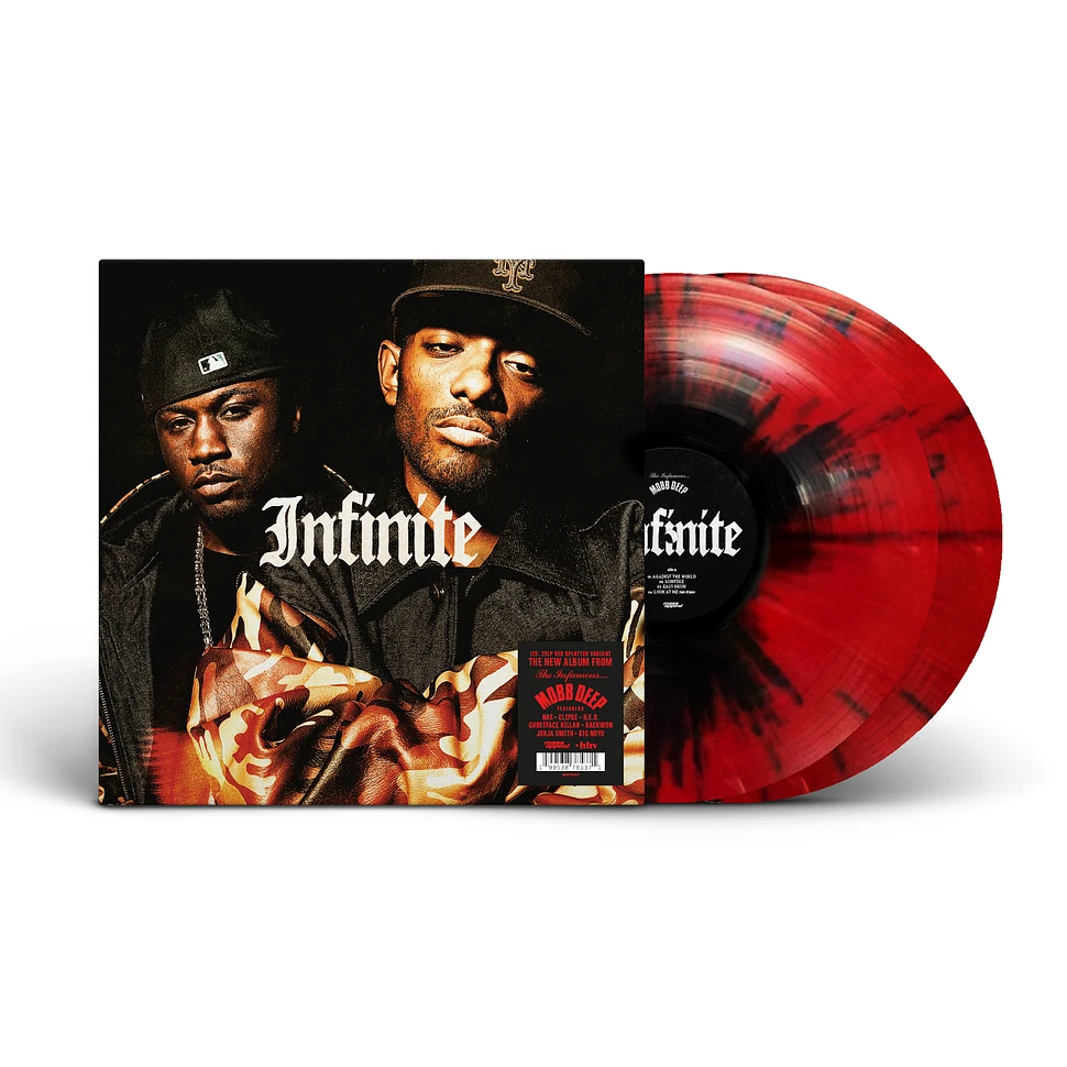 Mobb Deep - Infinite HHV Exclusive Red Splatter Vinyl Edition - Vinyl ...