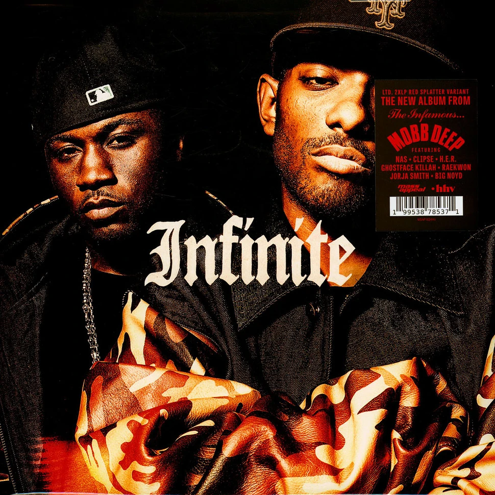 Mobb Deep - Infinite HHV Exclusive Red Splatter Vinyl Edition - Vinyl ...