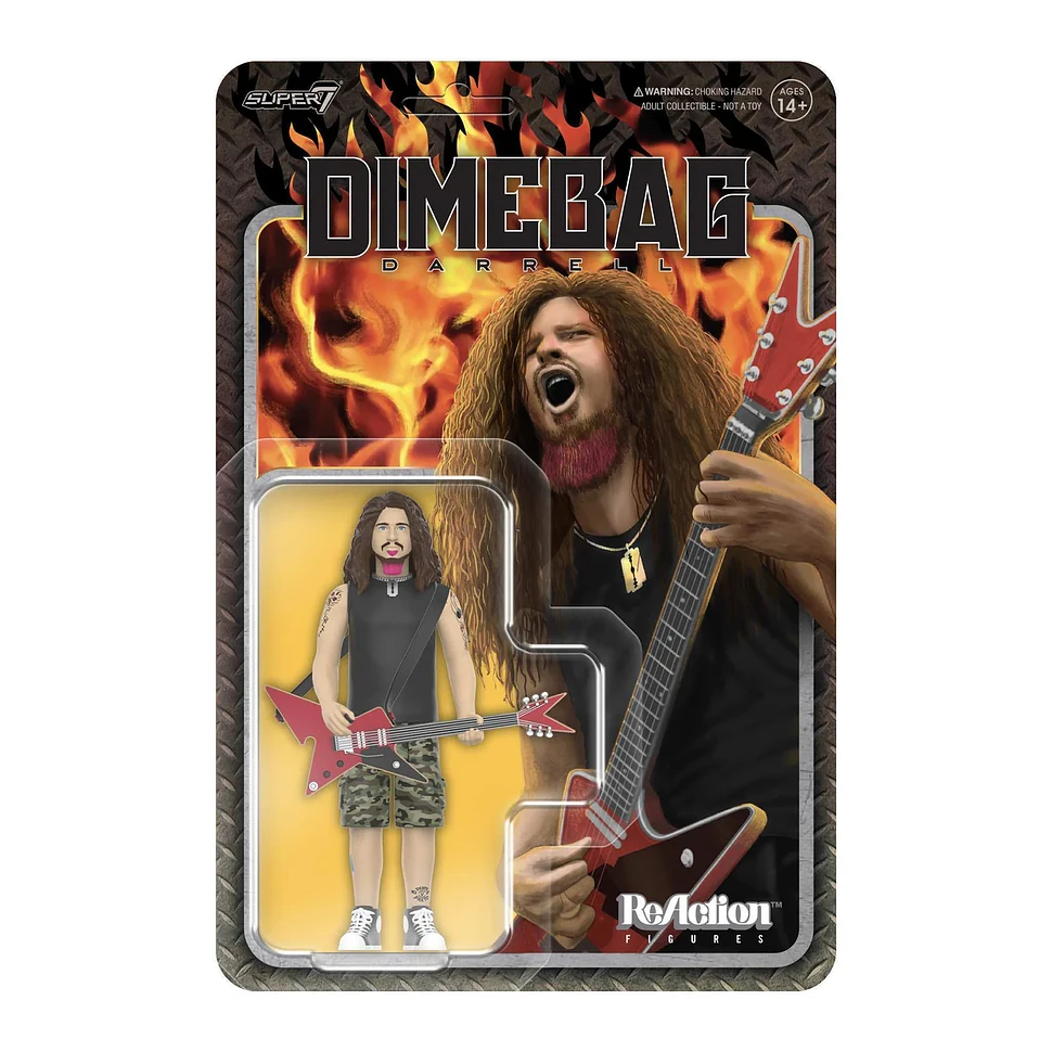 Dimebag Darrell - Dimebag Darrell (Culprit) - ReAction Figure | HHV