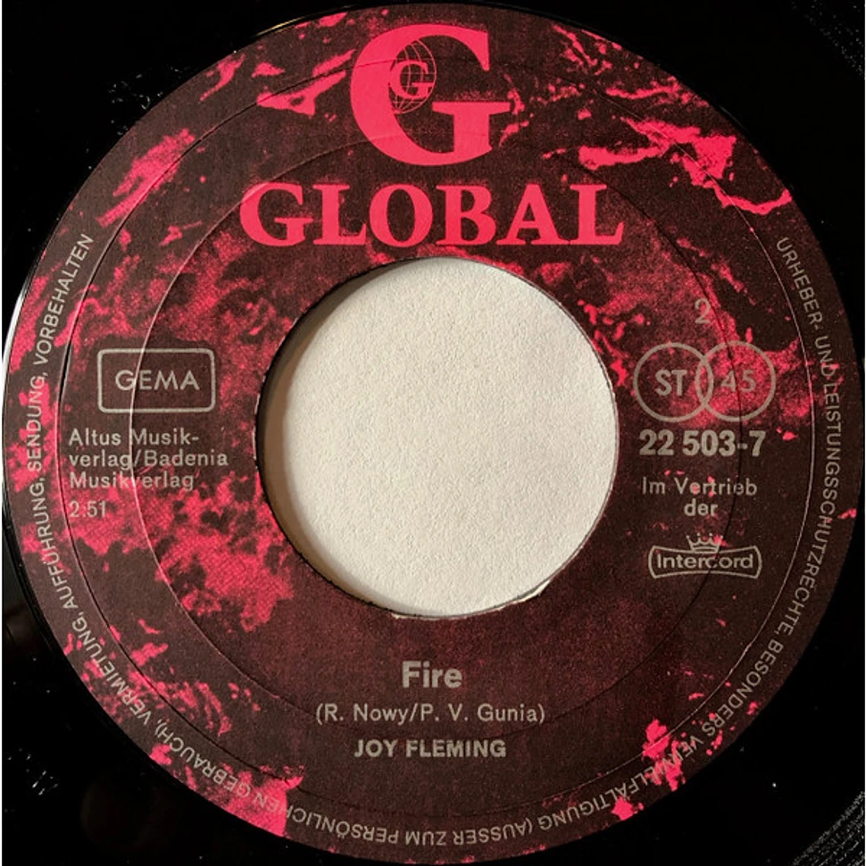 Joy Fleming - Don't Let Him Touch You - Vinyl 7" - 1973 - DE - Reissue ...