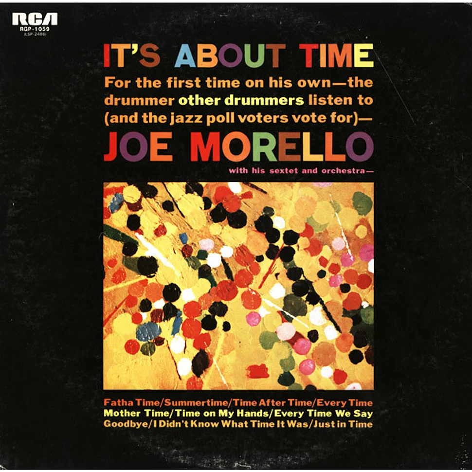 Joe Morello - It's About Time - Vinyl LP - 1973 - JP - Reissue | HHV