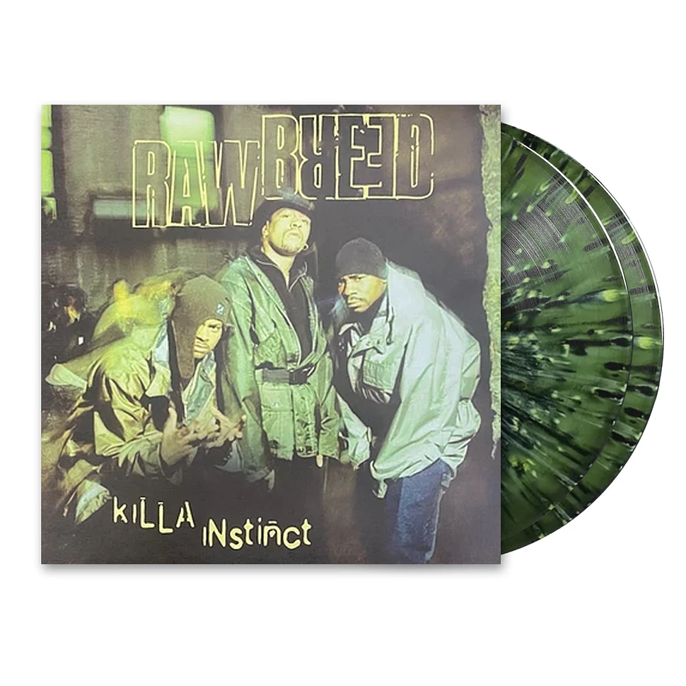 Raw Breed - Killa Instinct HHV Exclusive Green Splatter Vinyl Edition ...