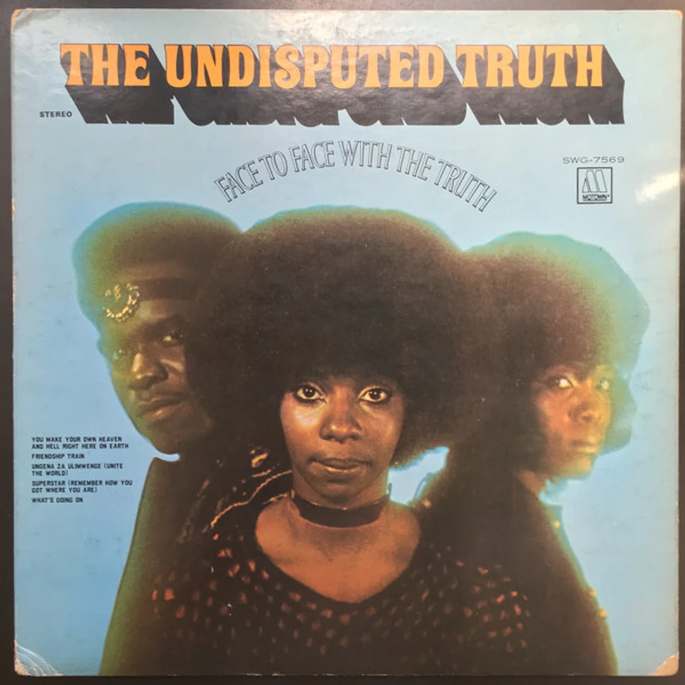 The Undisputed Truth - Face To Face With The Truth - Vinyl LP - 1971 ...
