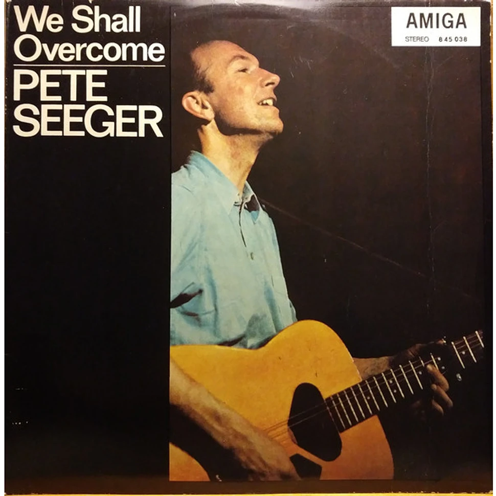 Pete Seeger - We Shall Overcome - Vinyl LP - 1970 - GDR - Original | HHV