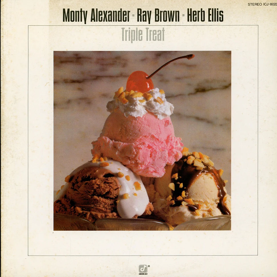 Monty Alexander, Ray Brown, Herb Ellis - Triple Treat - Vinyl LP - 1982 ...