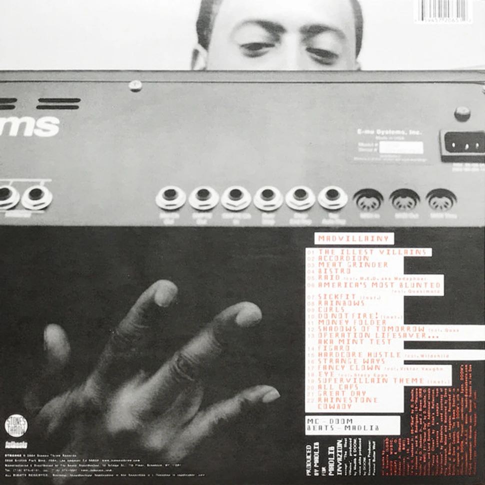 Madvillain (MF DOOM & Madlib) - Madvillainy - Vinyl 2LP - 2006 - US ...