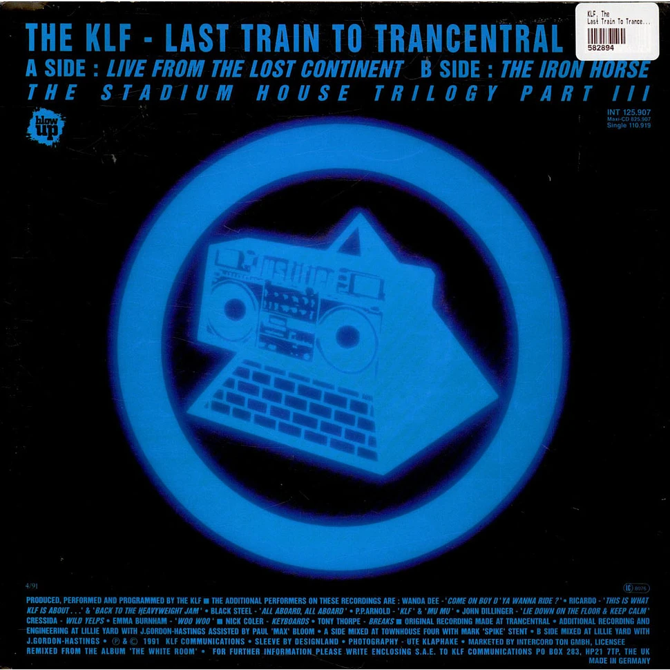 The KLF - Last Train To Trancentral (Live From The Lost Continent ...
