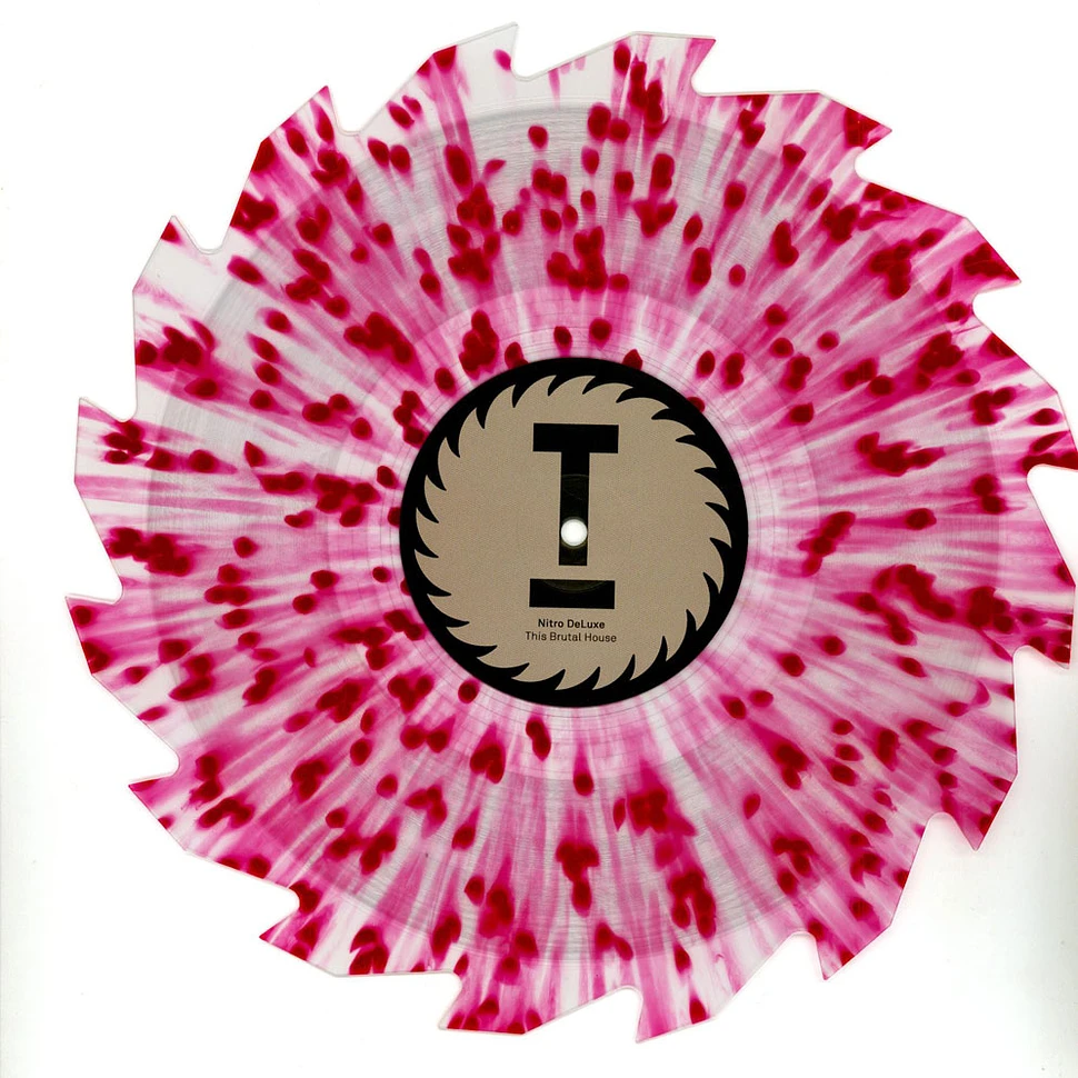 Nitro Deluxe / Mark Knight - This Brutal House Clear & Red Splatter ...