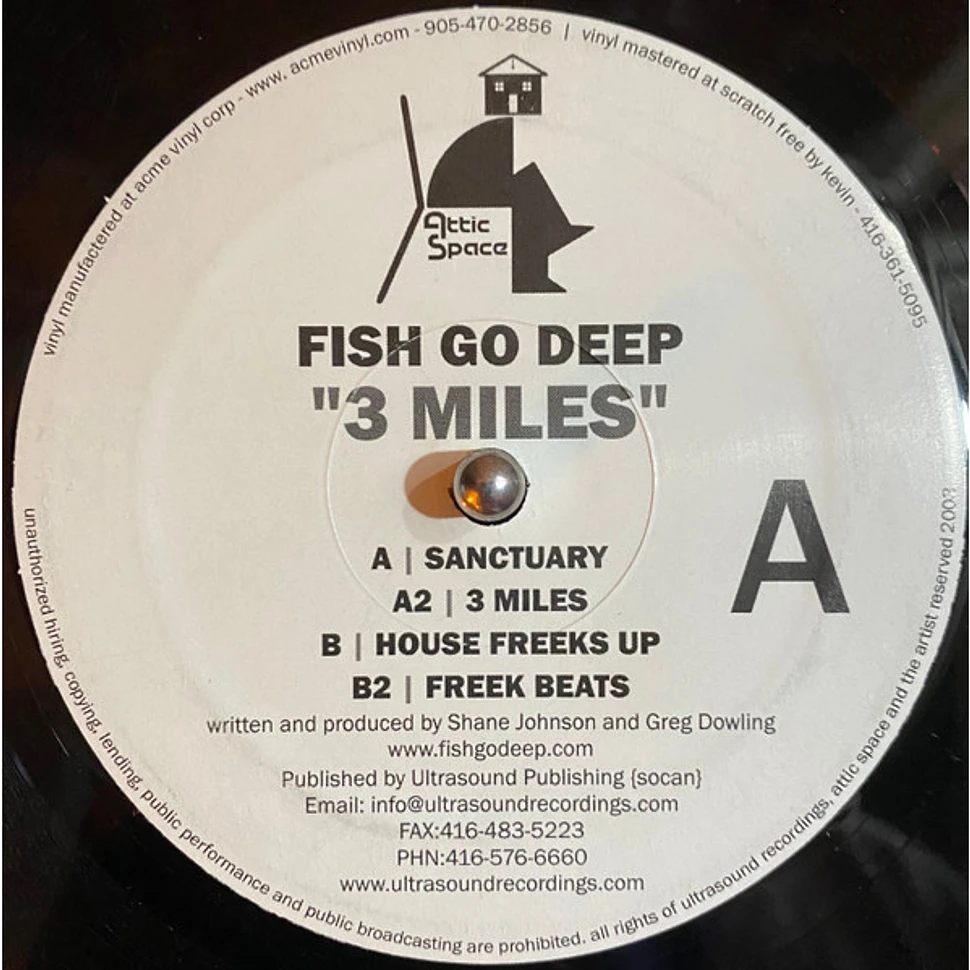 Fish Go Deep - 3 Miles - Vinyl 12" - 2003 - US - Original | HHV