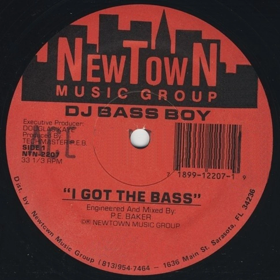 DJ Bass Boy - I Got The Bass / Mo Better Bass - Vinyl 12" - 1990 - US ...