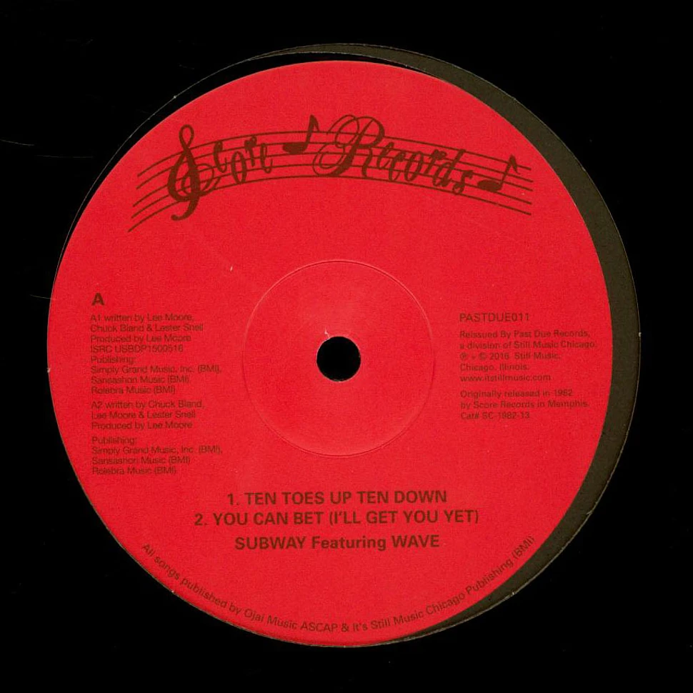 Subway Featuring Wave - Ten Toes Up - Vinyl 12" - 1982 - UK - Reissue | HHV