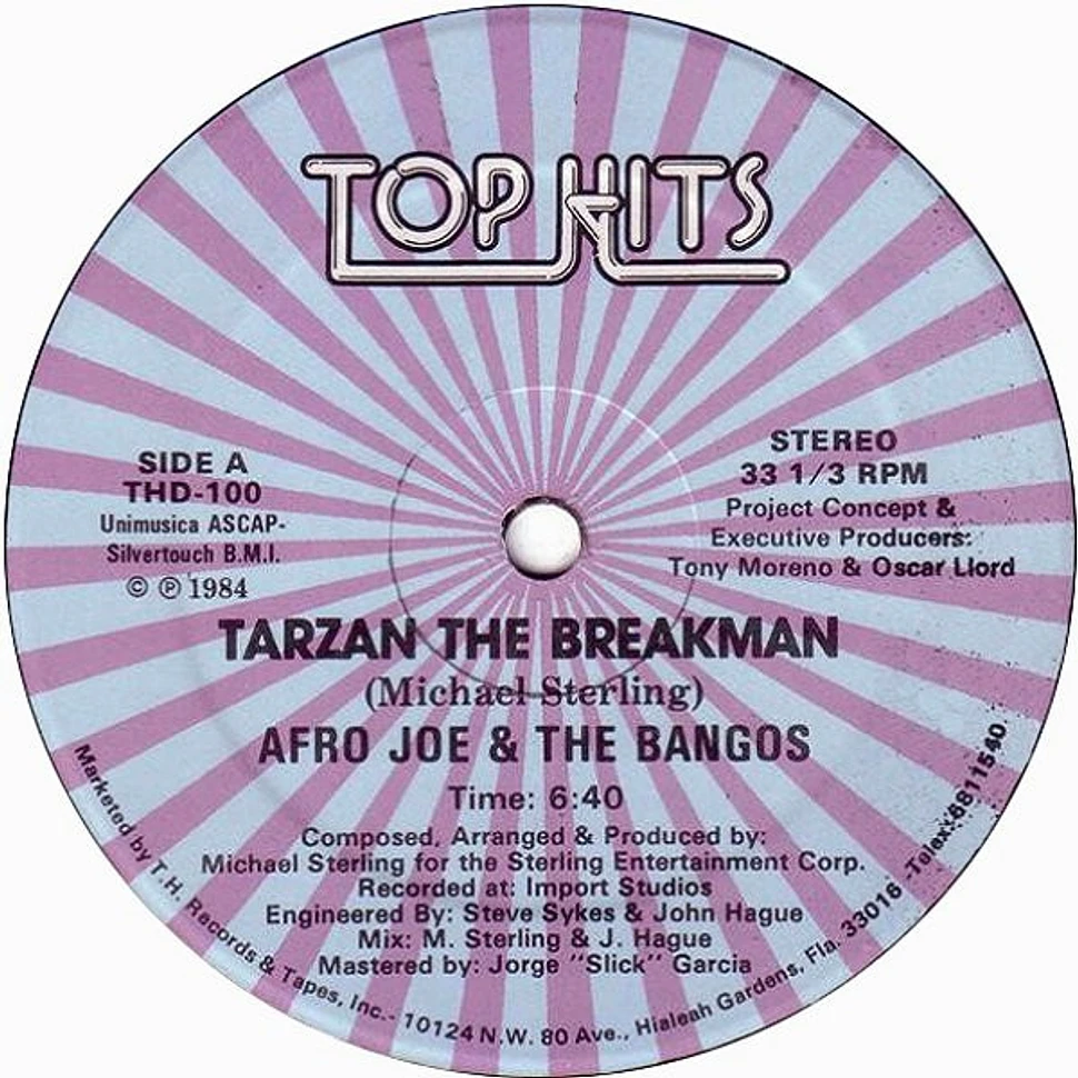 Afro Joe & The Bangos - Tarzan The Breakman - Vinyl 12" - 1984 - US ...