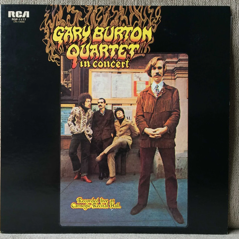 Gary Burton Quartet - Gary Burton Quartet In Concert - Vinyl LP - 1976 ...