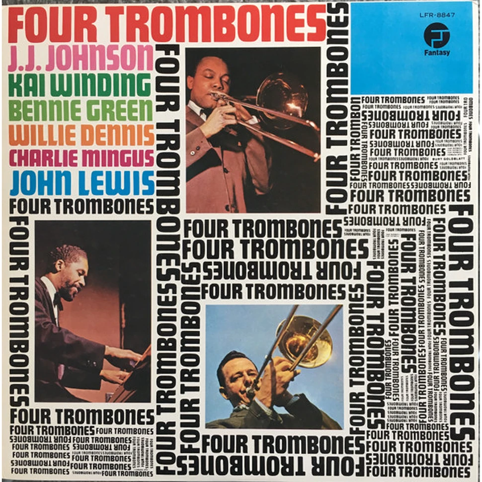 The Four Trombones, J.J. Johnson, Kai Winding, Bennie Green, Willie ...