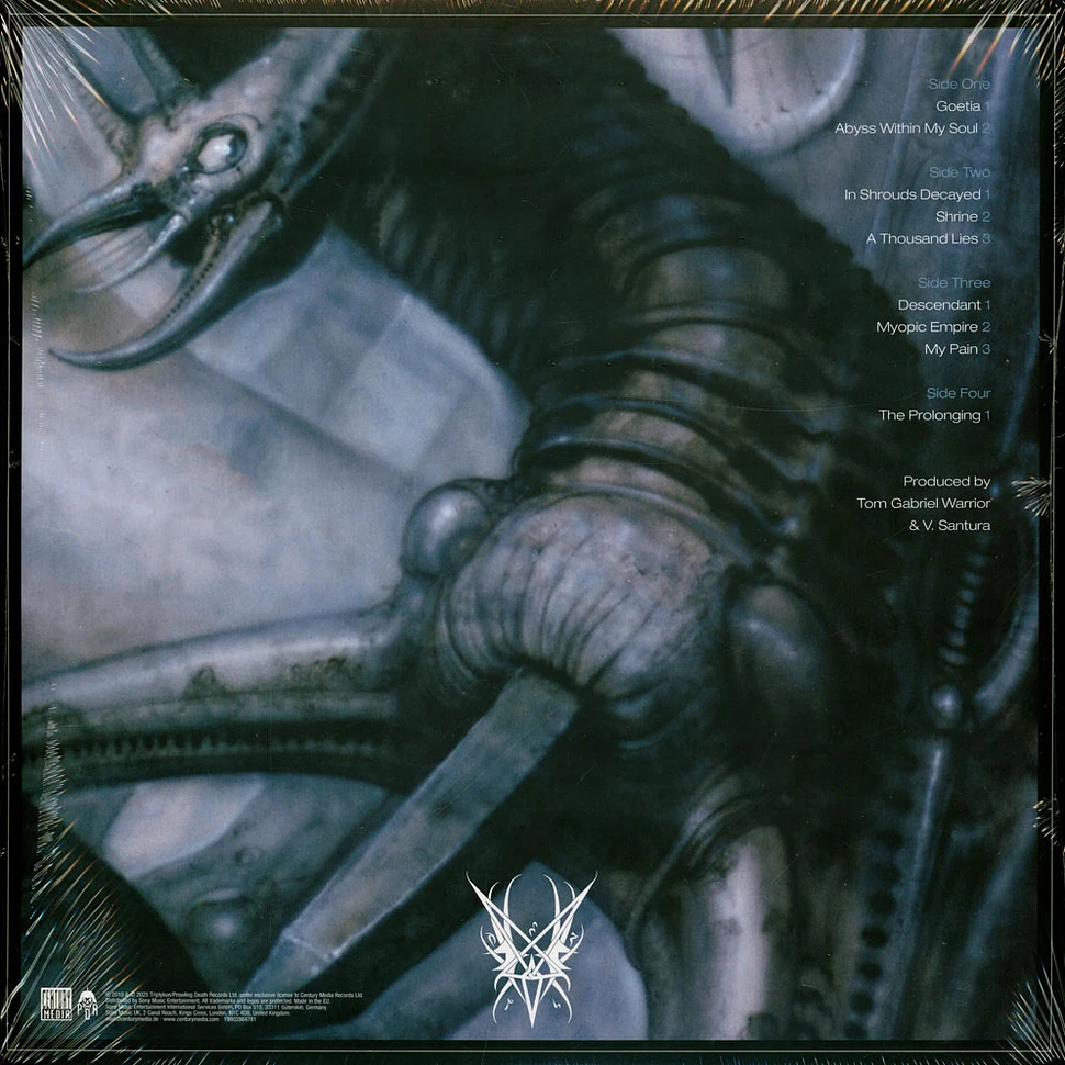 Triptykon - Esparistera Indie Exclusive Grey Vinyl Edition - Vinyl 2LP ...