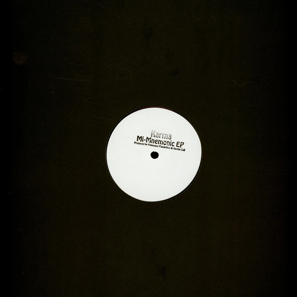 Karma - Mi-Mnemonic - Vinyl 12" - 2025 - EU - Original | HHV