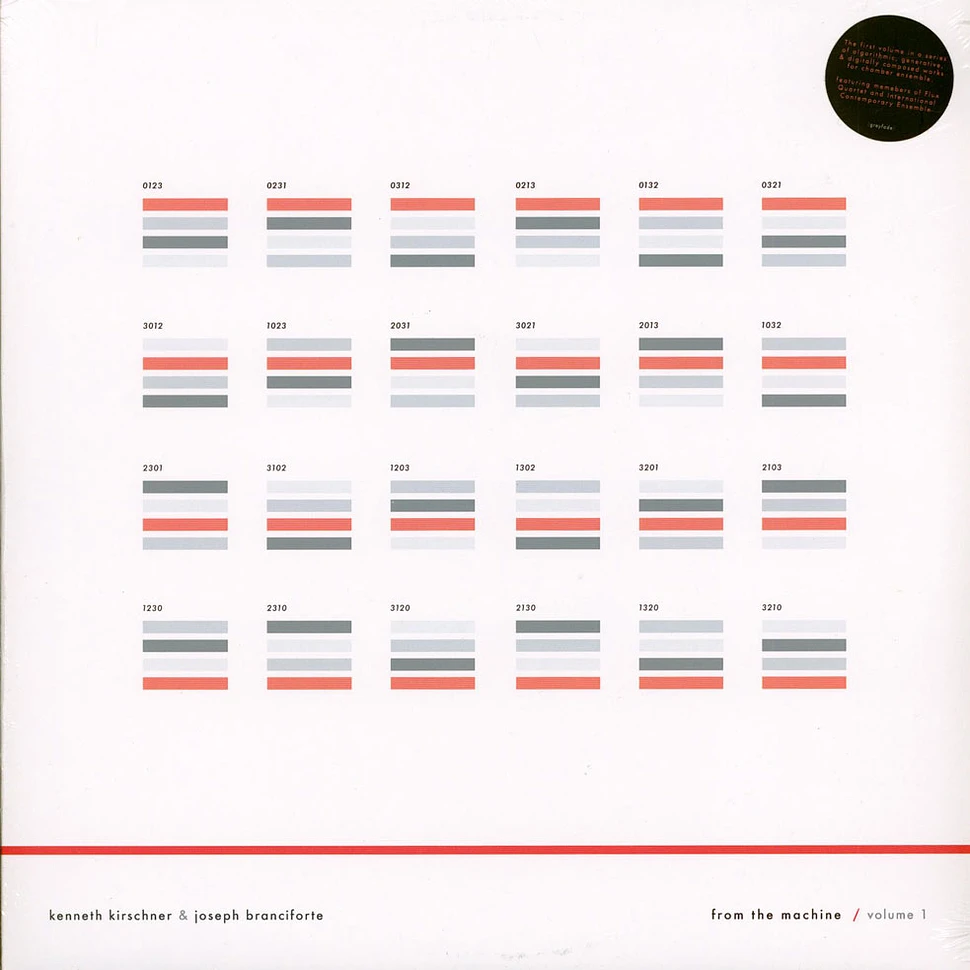 Kenneth Kirschner & Joseph Branciforte - From The Machine Volume 1 ...