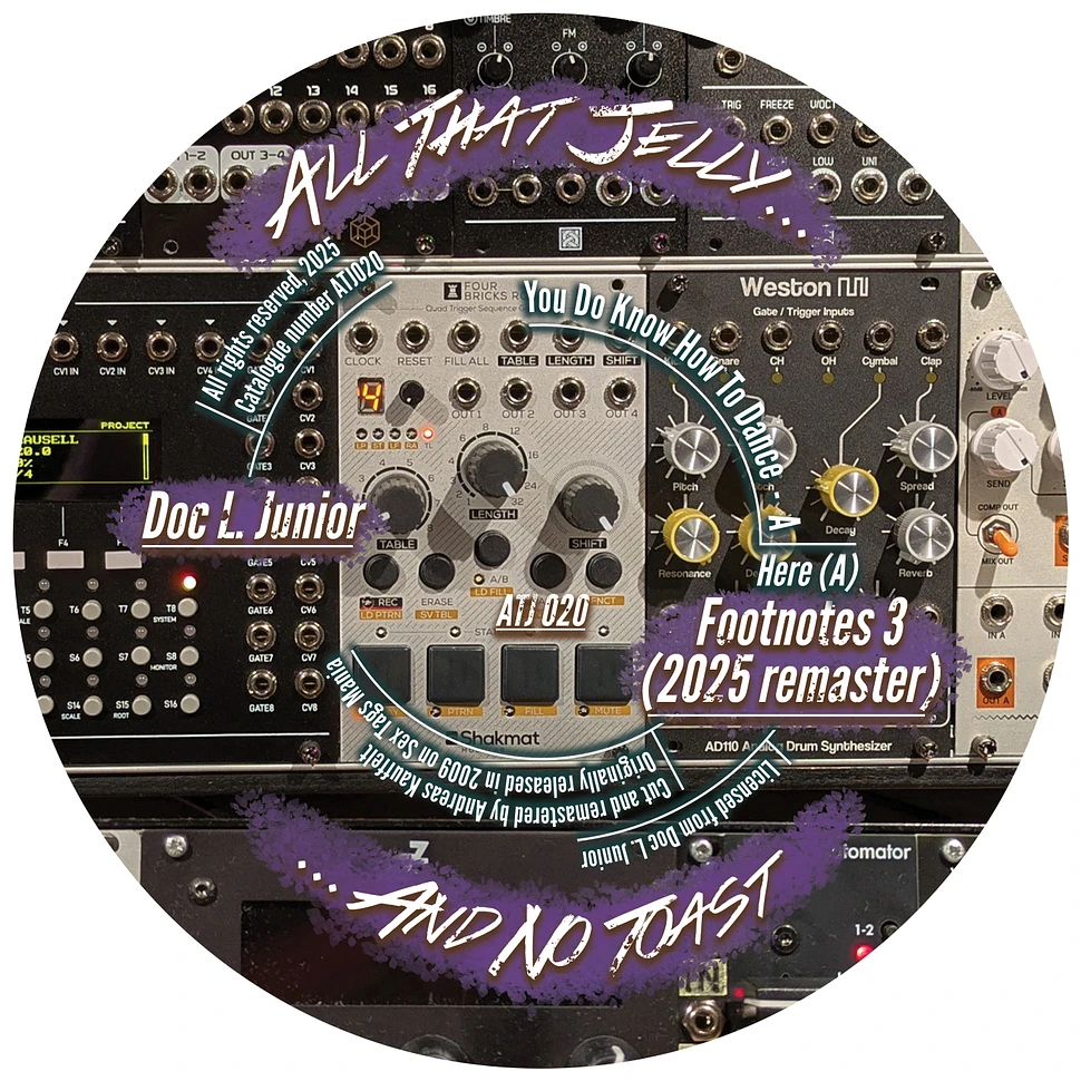 Doc L. Junior - Footnotes 3 (2025 Remaster) - Vinyl 12" - 2026 - EU ...