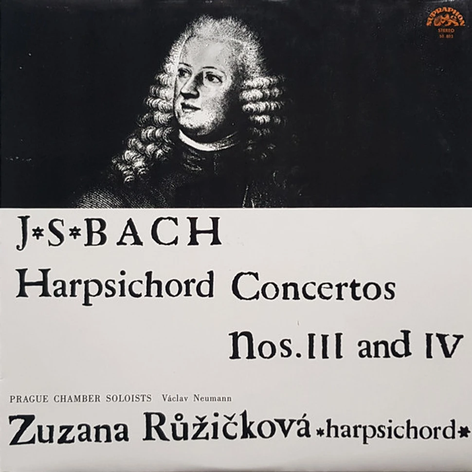Johann Sebastian Bach - Prague Chamber Soloists, Václav Neumann, Zuzana Růžičková - Harpsichord ...