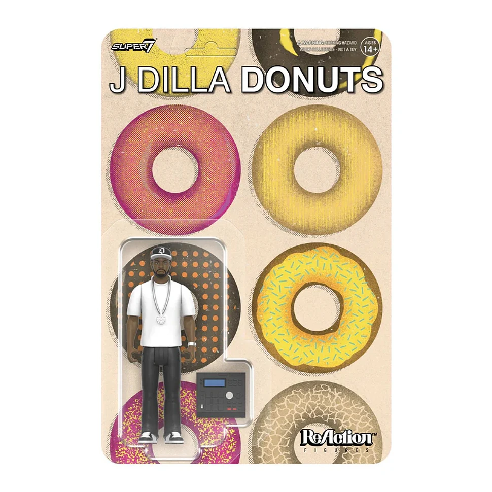J Dilla - J Dilla (Donuts - Album Cover) - ReAction Figure | HHV