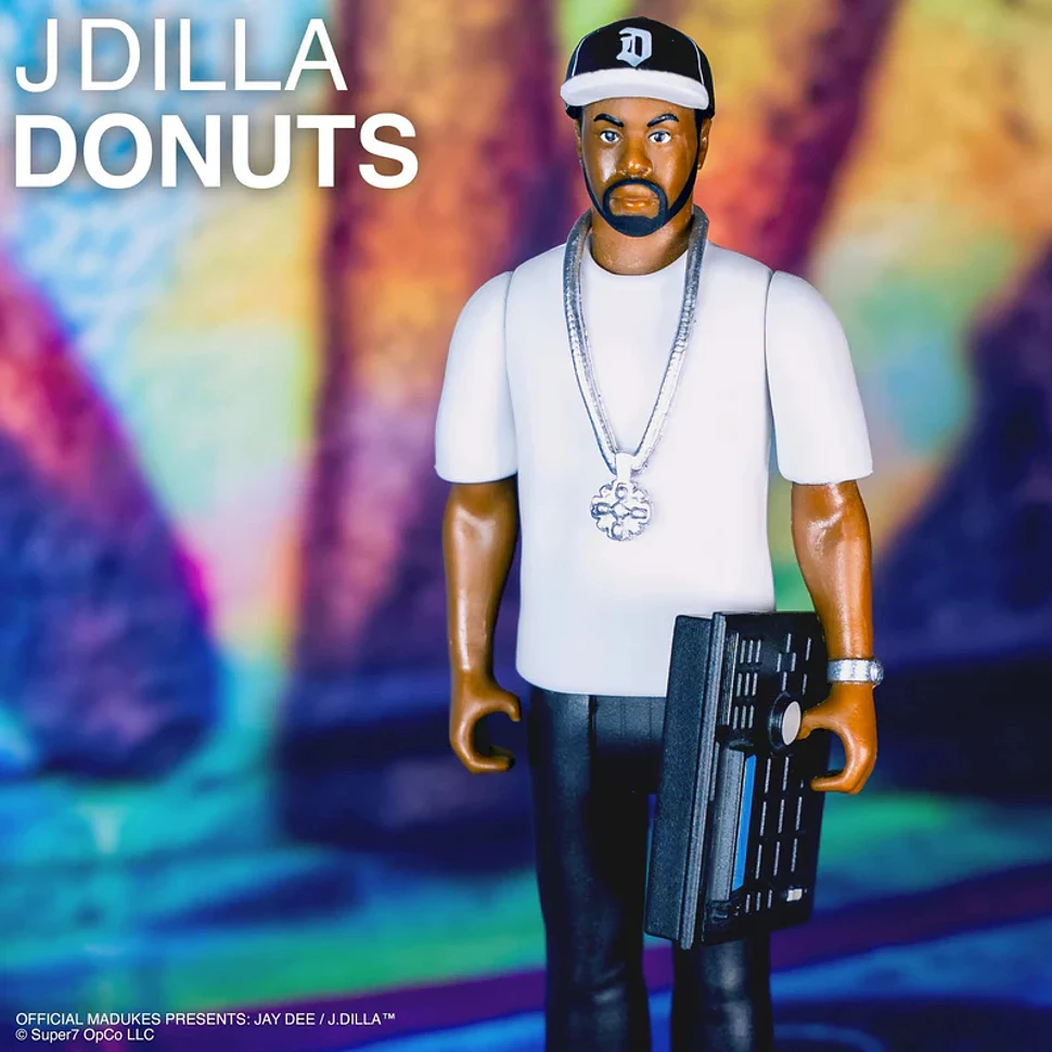 J Dilla - J Dilla (Donuts - Album Cover) - ReAction Figure | HHV