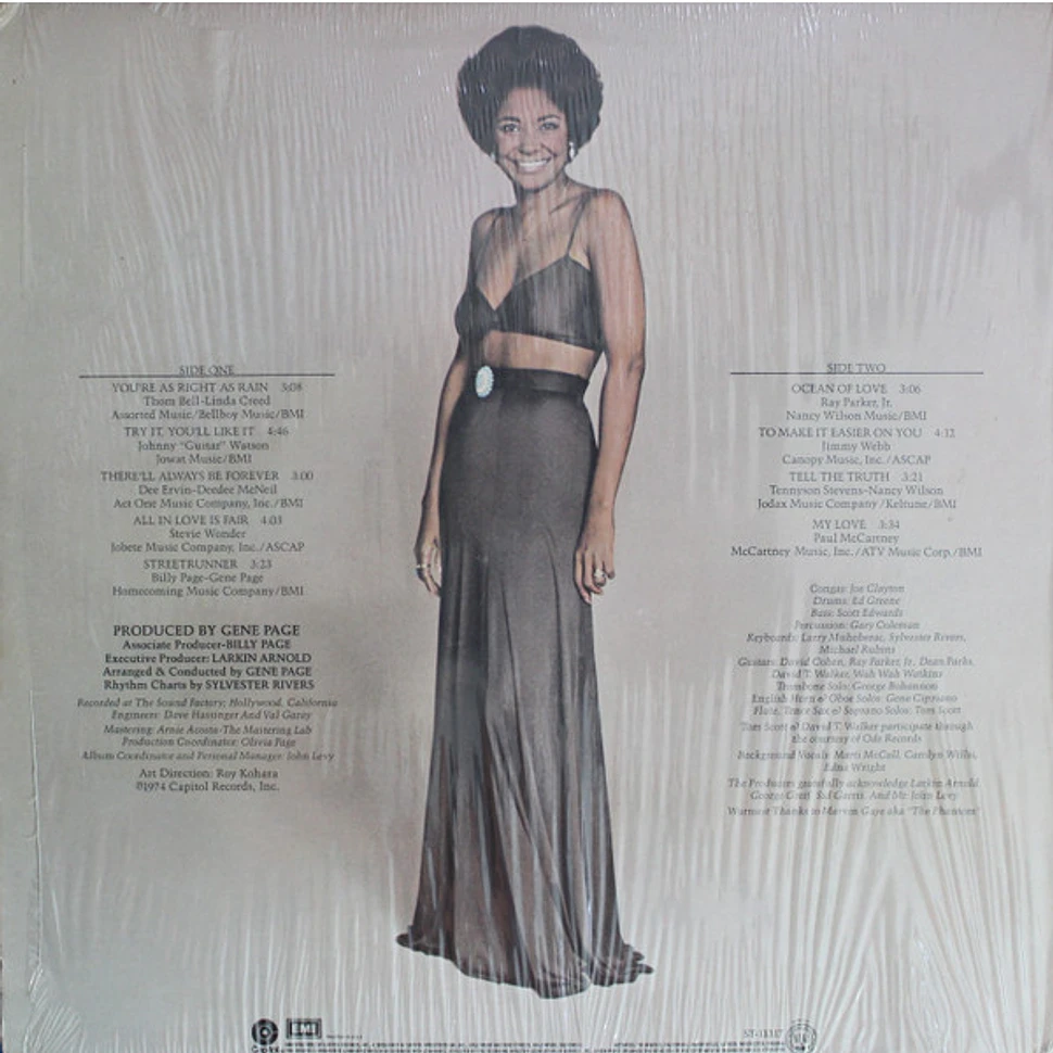 Nancy Wilson - All In Love Is Fair - Vinyl LP - 1974 - US - Original | HHV