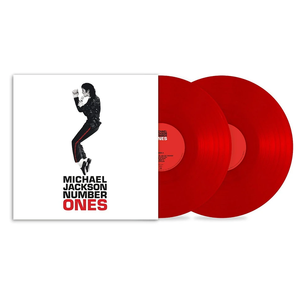 Michael Jackson - Number Ones Limited Red Vinyl Edition - Vinyl 2LP ...