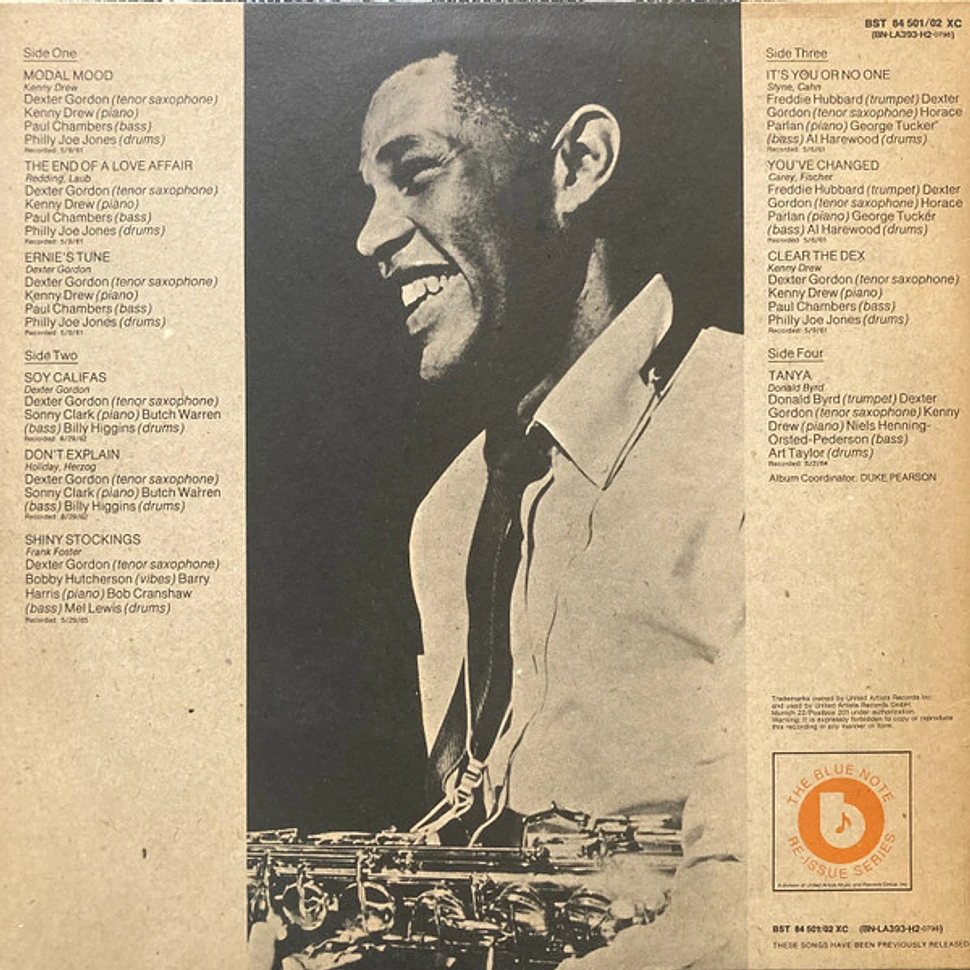 Dexter Gordon - Dexter Gordon - Vinyl 2LP - 1975 - DE - Original | HHV
