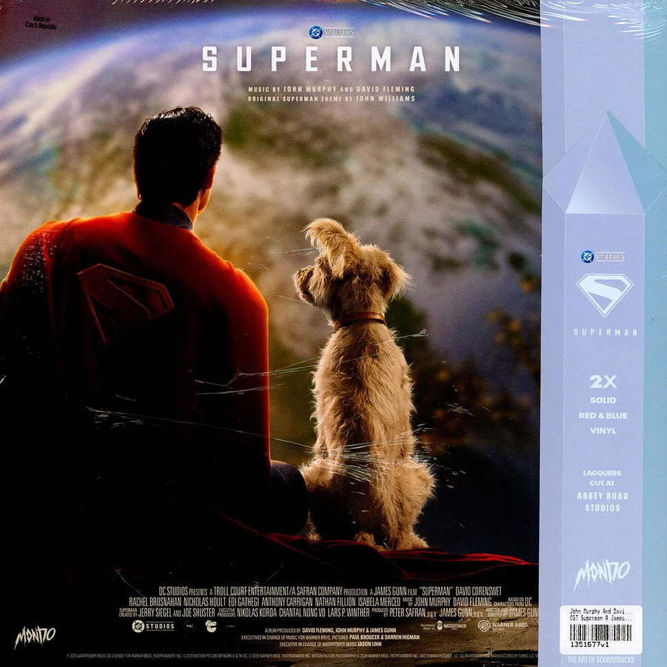 John Murphy And David Fleming - OST Superman A James Gunn Film Red ...