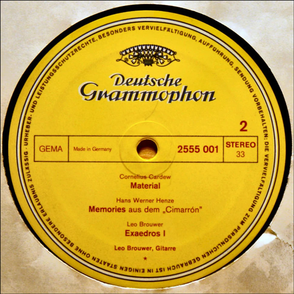 Leo Brouwer, Gaspar Sanz, Luis de Narváez, Fernando Sor, Cornelius ...