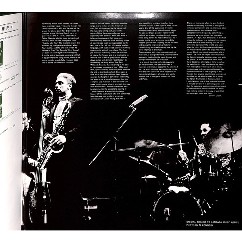 Milt Jackson - Milt Jackson At The Kosei Nenkin - Vinyl 2LP - 1976 - JP ...