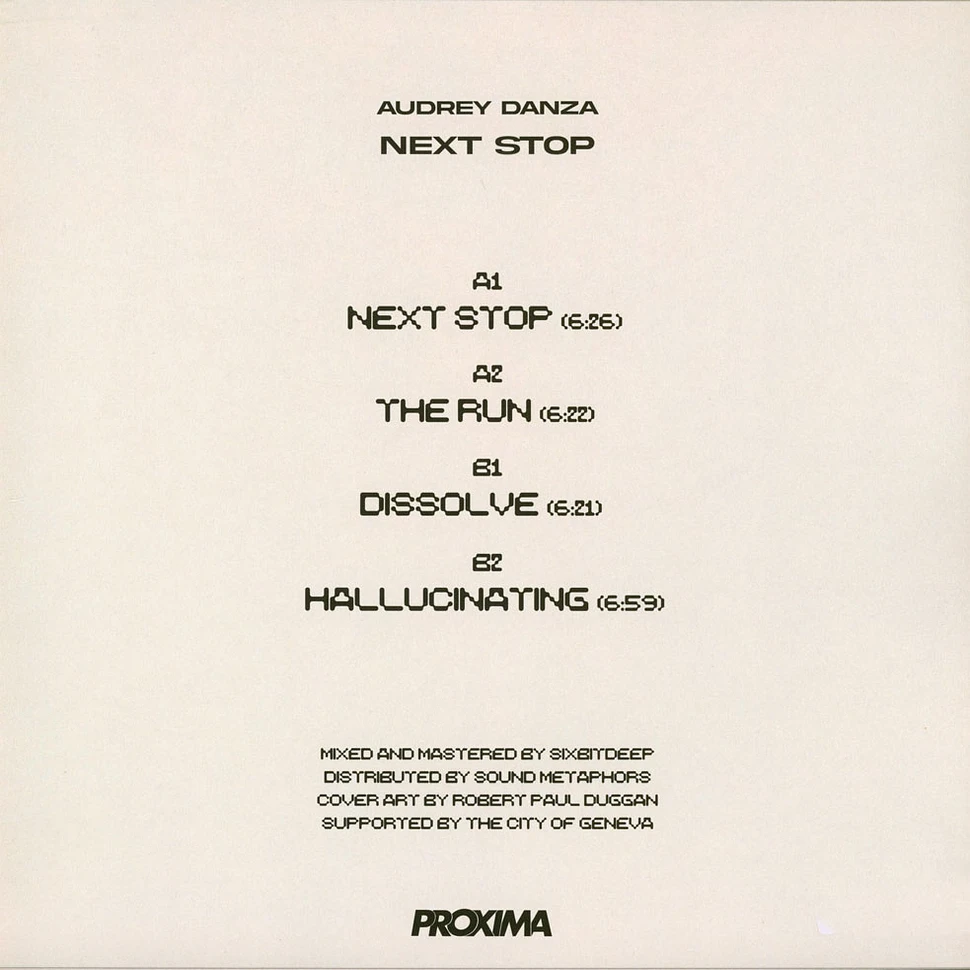 Audrey Danza - Next Stop - Vinyl 12" - 2026 - EU - Original | HHV