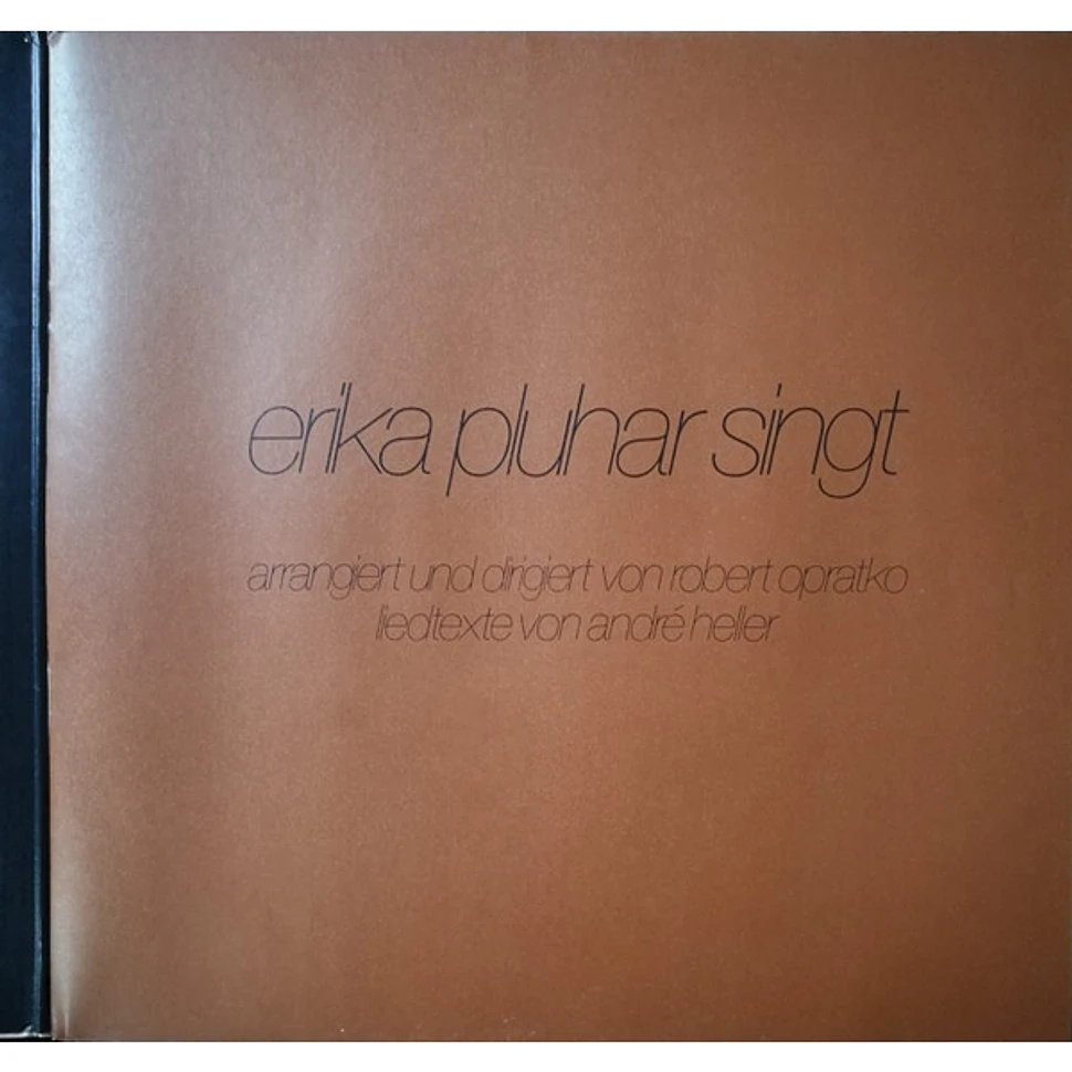 Erika Pluhar - Erika Pluhar Singt - Vinyl LP - 1972 - DE - Original | HHV