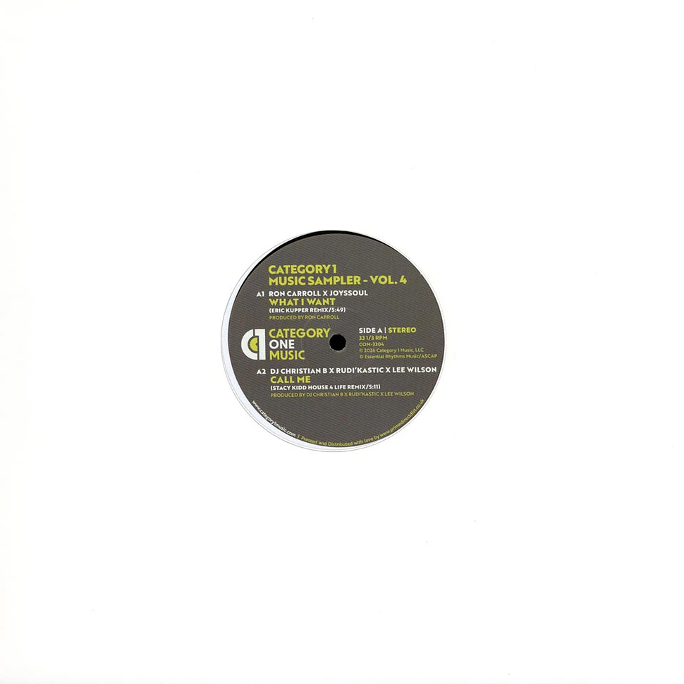 V.A. - Category 1 Music Sampler - Volume 4 - Vinyl 12" - 2026 - EU ...