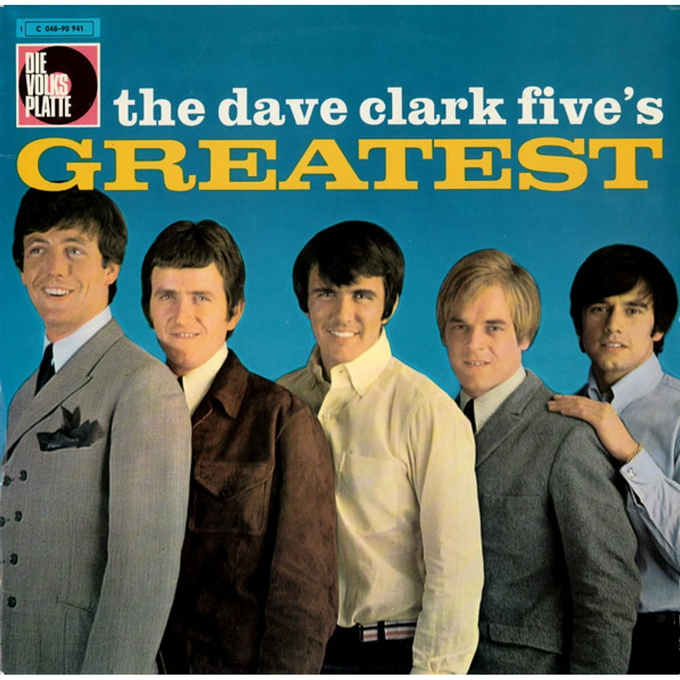 The Dave Clark Five - The Dave Clark Five's Greatest - Vinyl LP - 1969 ...