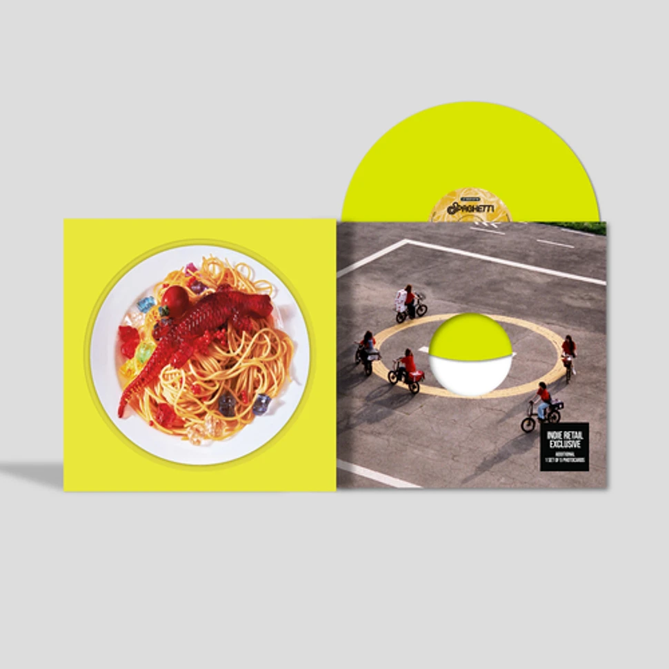 Le Sserafim - 1st Single Album "Spaghetti" Indie Exclusive Yellow ...