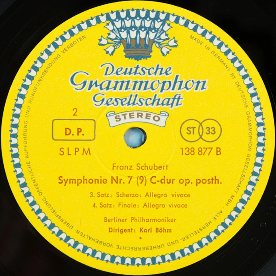 Franz Schubert, Berliner Philharmoniker, Karl Böhm - Symphonie Nr. 7 Op ...