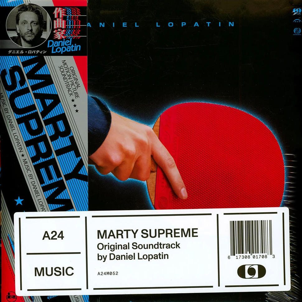 Daniel Lopatin - OST Marty Supreme Transparent & Black Vinyl Edition ...