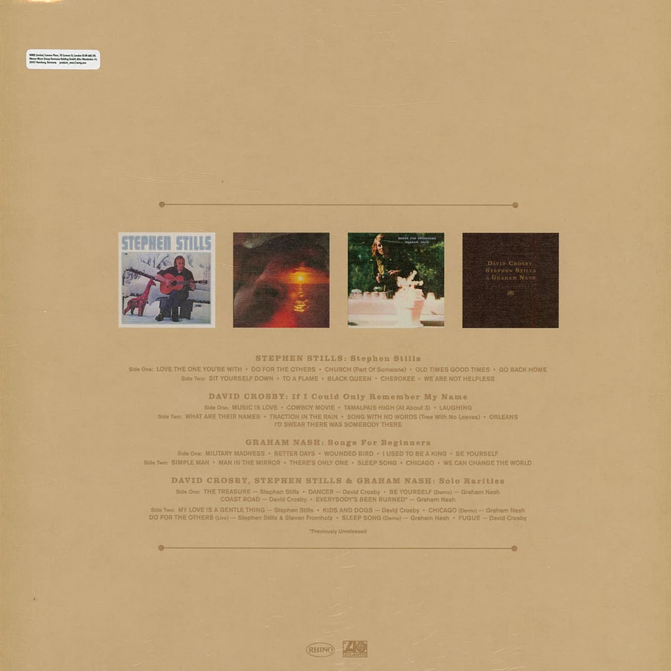 David Crosby, Stephen Stills, Graham Nash - The Solo Albums Record ...