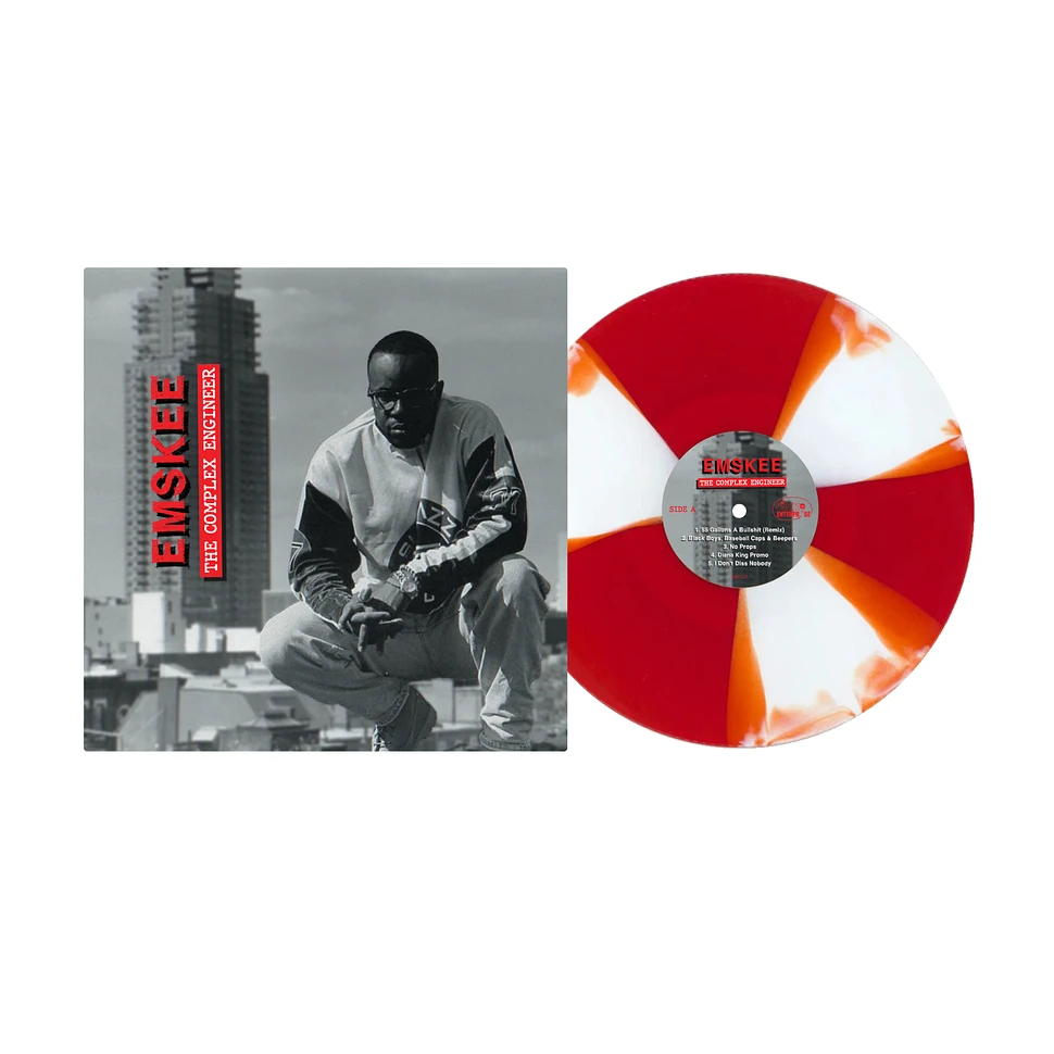 Emskee - The Complex Engineer (1991-1995) Complex White / Red Vinyl ...